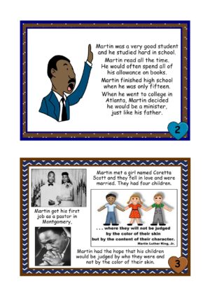Martin Luther King Jr. Mini Book Reading Comprehension | Made By Teachers