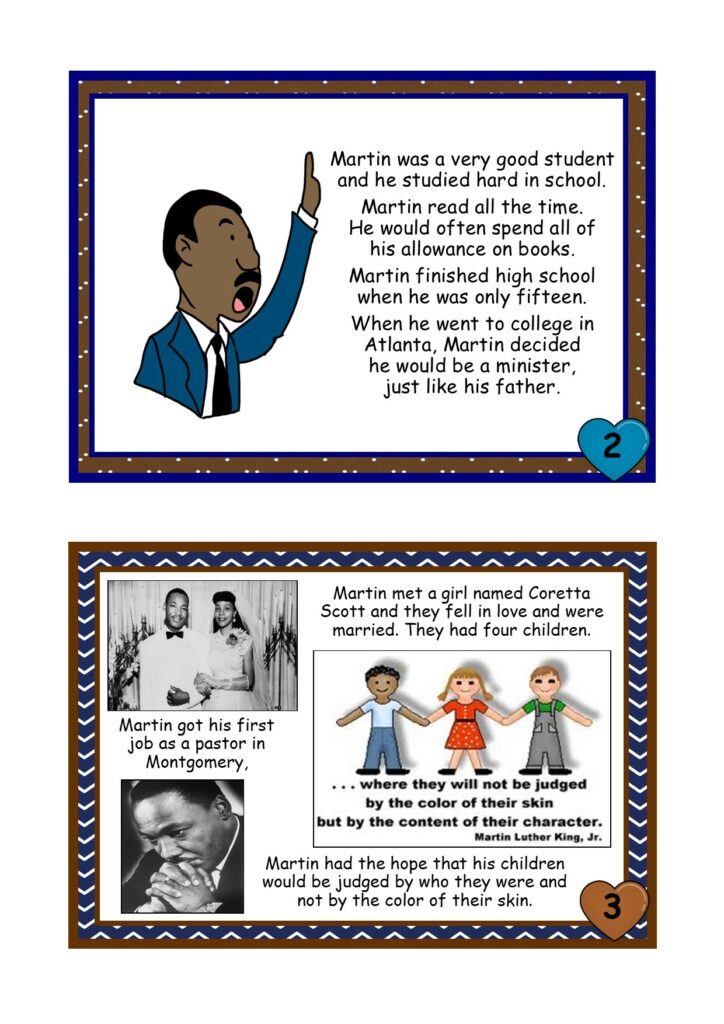 Martin Luther King Jr. Mini Book Reading Comprehension | Made By Teachers