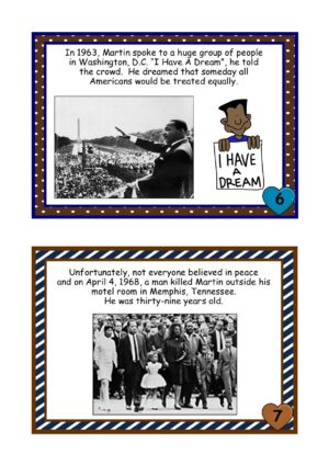 Martin Luther King Jr. Mini Book Reading Comprehension | Made By Teachers