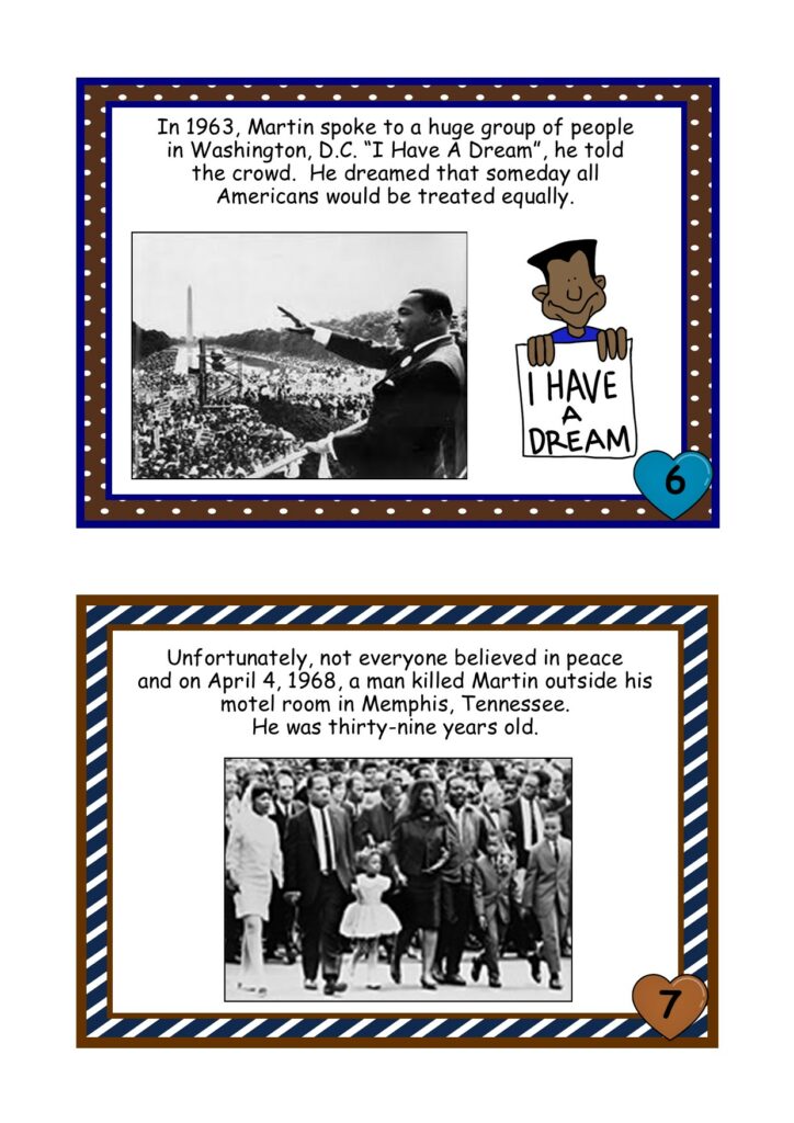 Martin Luther King Jr. Mini Book Reading Comprehension | Made By Teachers