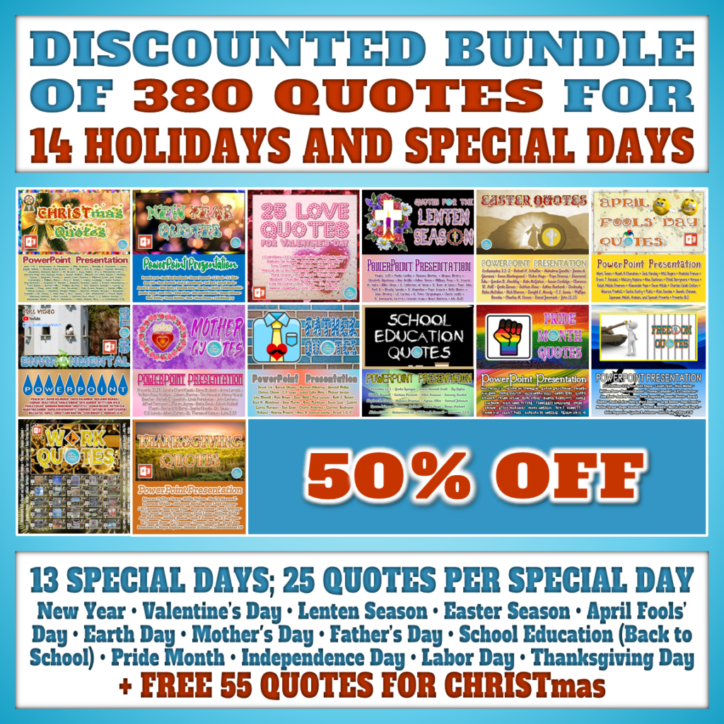 Discounted Bundle of 380 Quotes | Made By Teachers