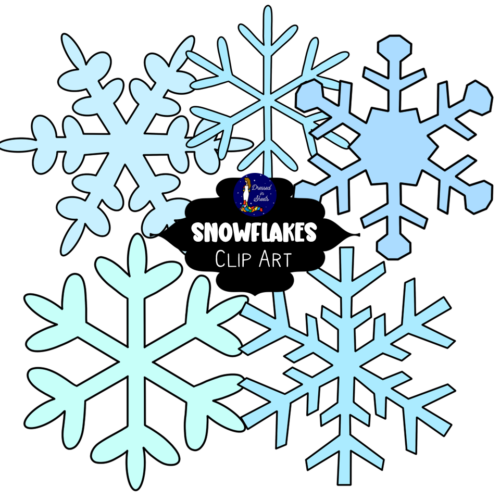 Snowflakes Clip Art | Made By Teachers