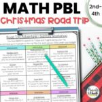 Project Based Learning Math Challenge for Christmas No Prep Enrichment ...