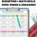 Project Based Learning Math Challenge for Christmas No Prep Enrichment ...