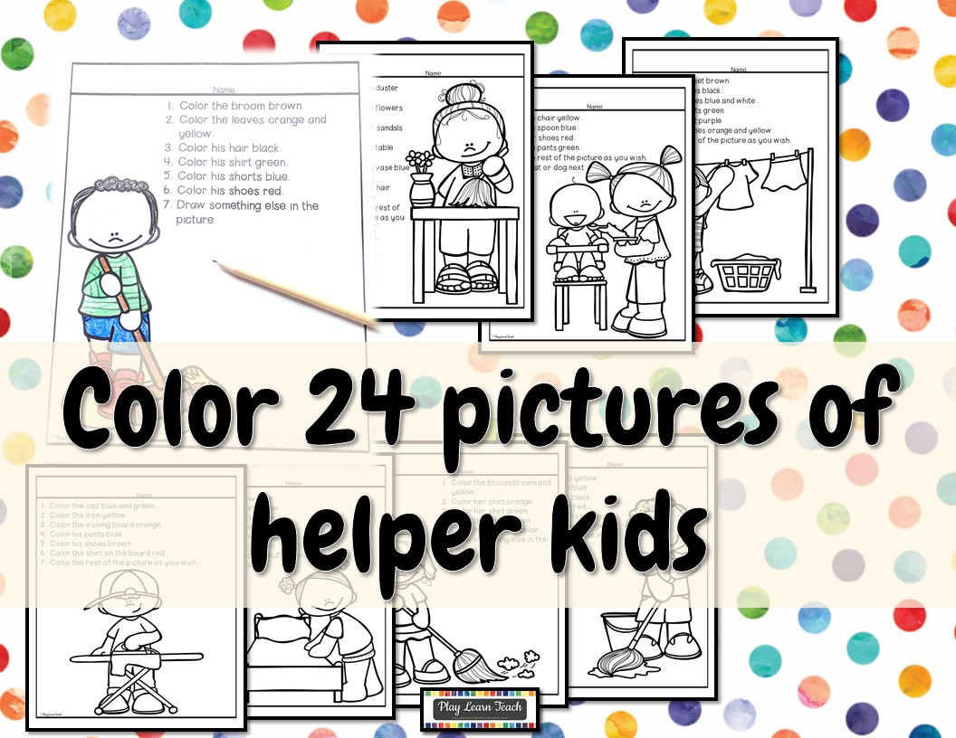 Following Directions | Listening and Reading Comprehension | Made By ...