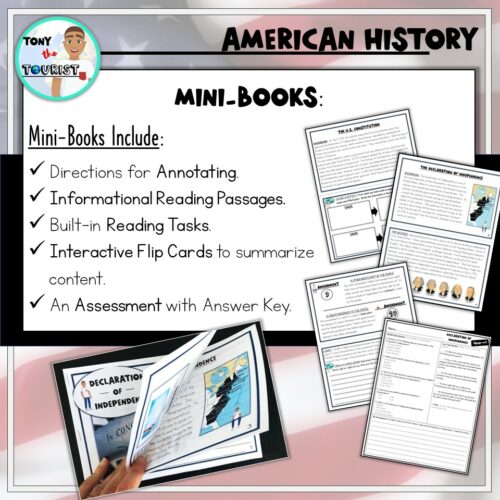 American / US History Social Studies BUNDLE- No Textbook Needed! | Made ...
