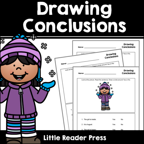 Drawing Conclusions Winter Worksheets | Made By Teachers