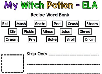 Halloween - Special Eduction - Life Skills - Witch Potion | Made By ...