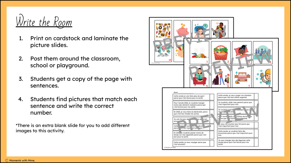 French New Year's Activities, Slides, Worksheets | Made By Teachers