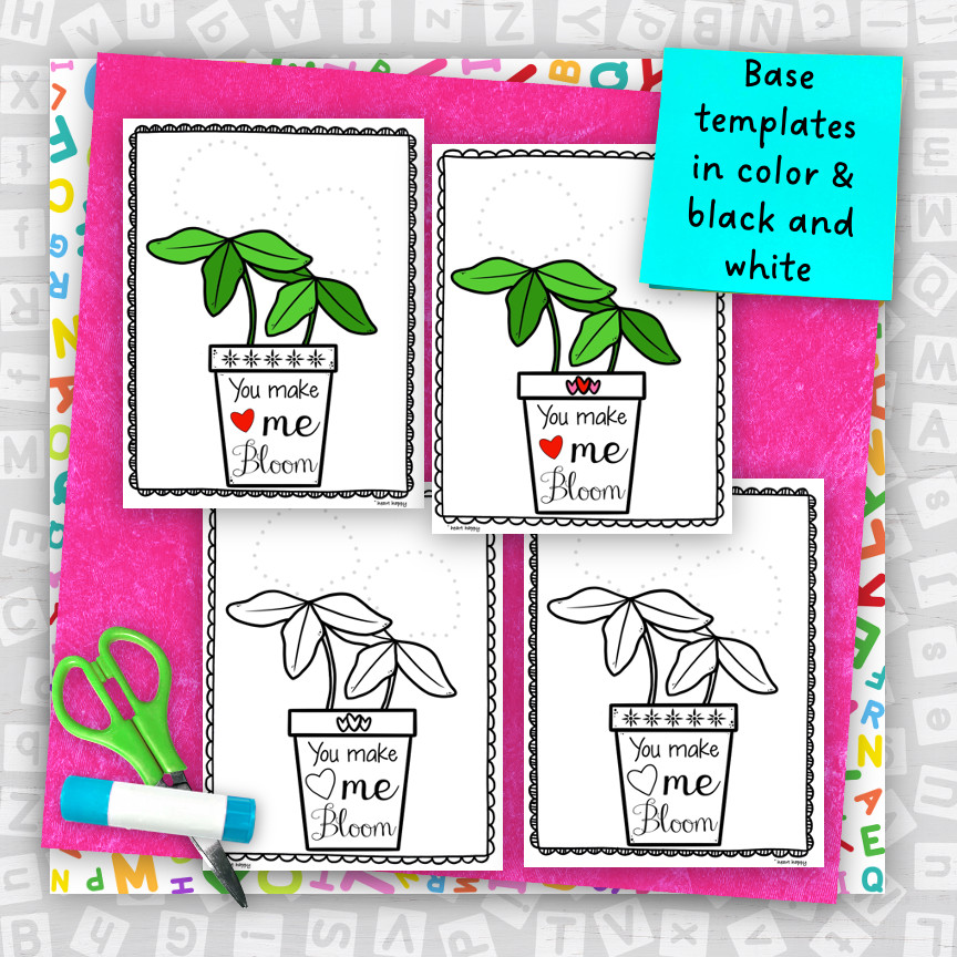 Vermont Red Clover Craft for Mother's Day Valentine's Teacher ...