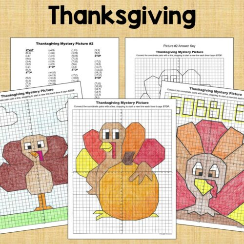 Four Quadrant Graphing Pictures Bundle for Fall, Halloween and ...