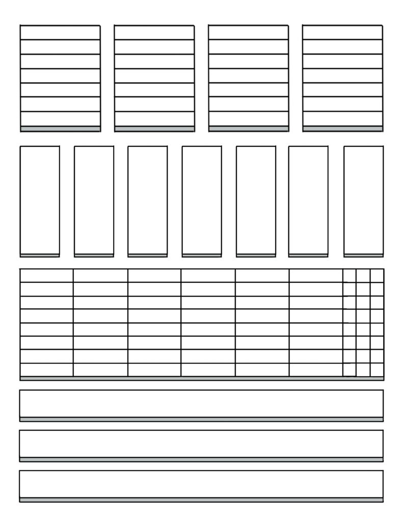 Printable Planner Pages, Daily Planner, Weekly Planner, Monthly Planner ...