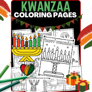 Happy Kwanzaa Coloring Pages ,December Activities for Kids | Made By ...