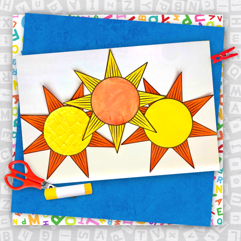 Sun Craft | Summer Craft | Shapes Craft | Made By Teachers