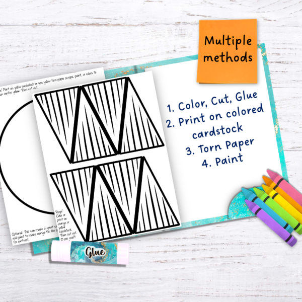 Sun Craft | Summer Craft | Shapes Craft | Made By Teachers