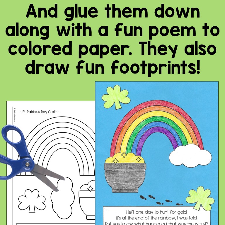 St. Patrick's Day Craft with Fun Leprechaun Poem | Made By Teachers