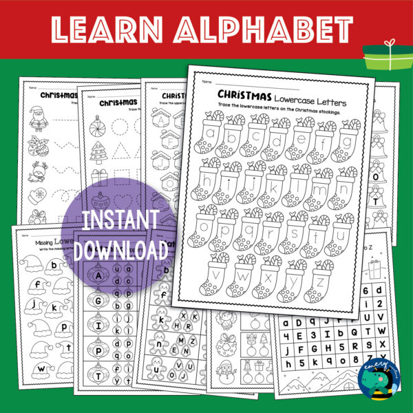 Pre K Christmas Worksheets No Prep Printable Made By Teachers