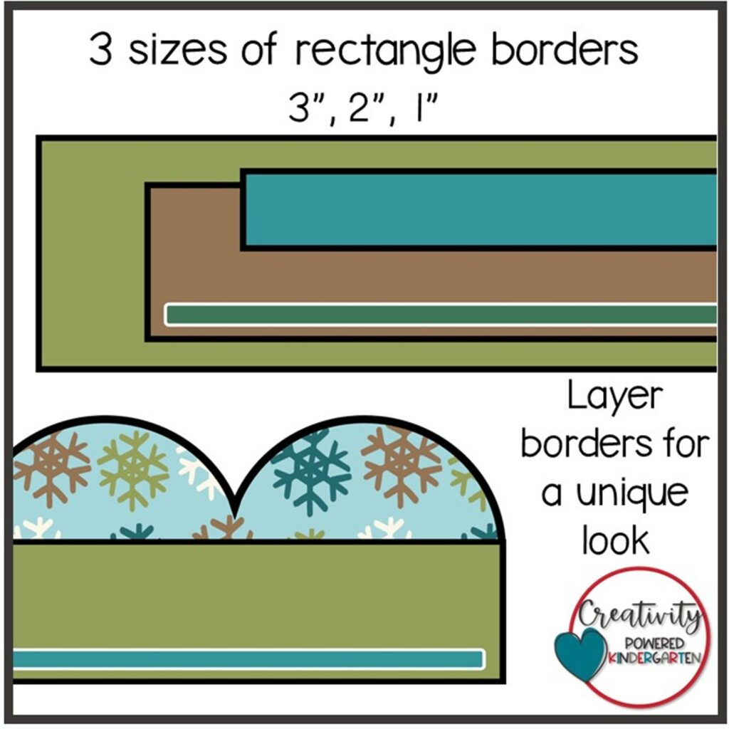 Winter Bulletin Board Borders Hello Winter Classroom Decor, Classroom ...