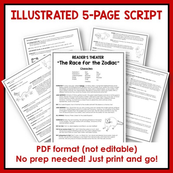 Chinese New Year Readers Theater Script - Lunar New Year - The Great ...