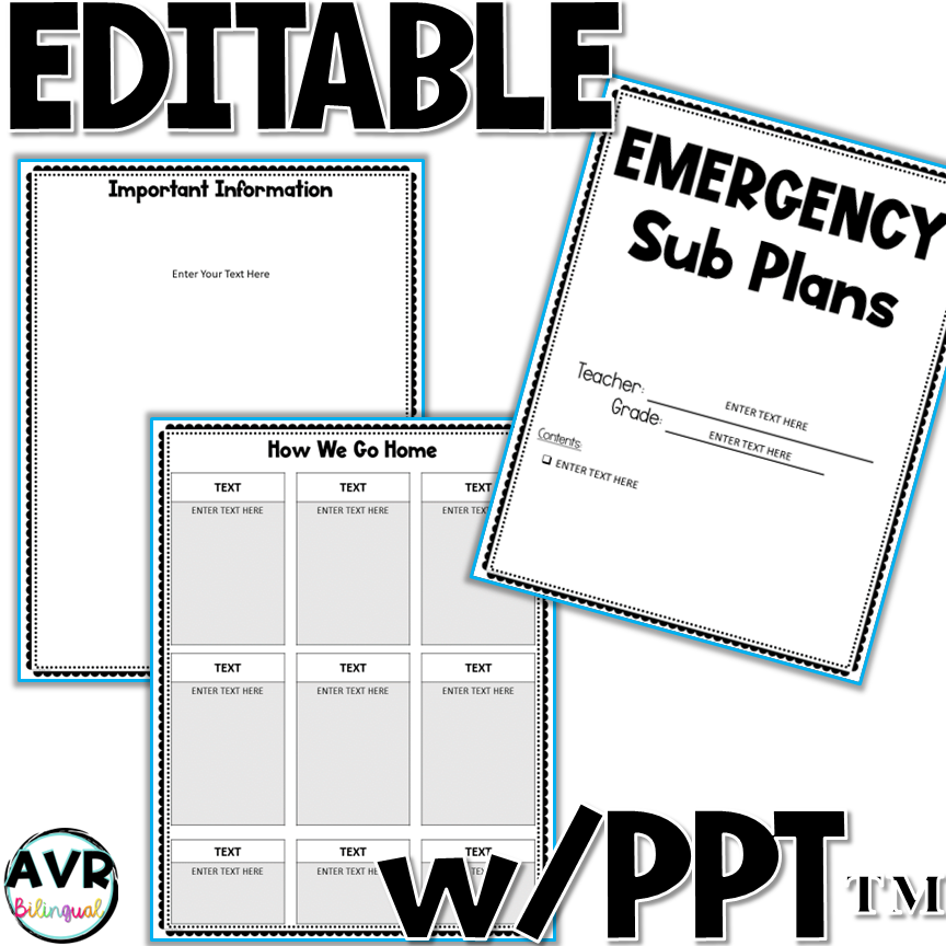 Emergency Sub Plans | Winter Theme | No Prep | Substitute Plans ...