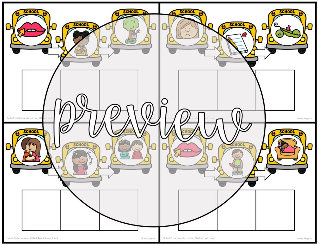 Phoneme Substitution l August Back-to-School Literacy Centers l CVC ...