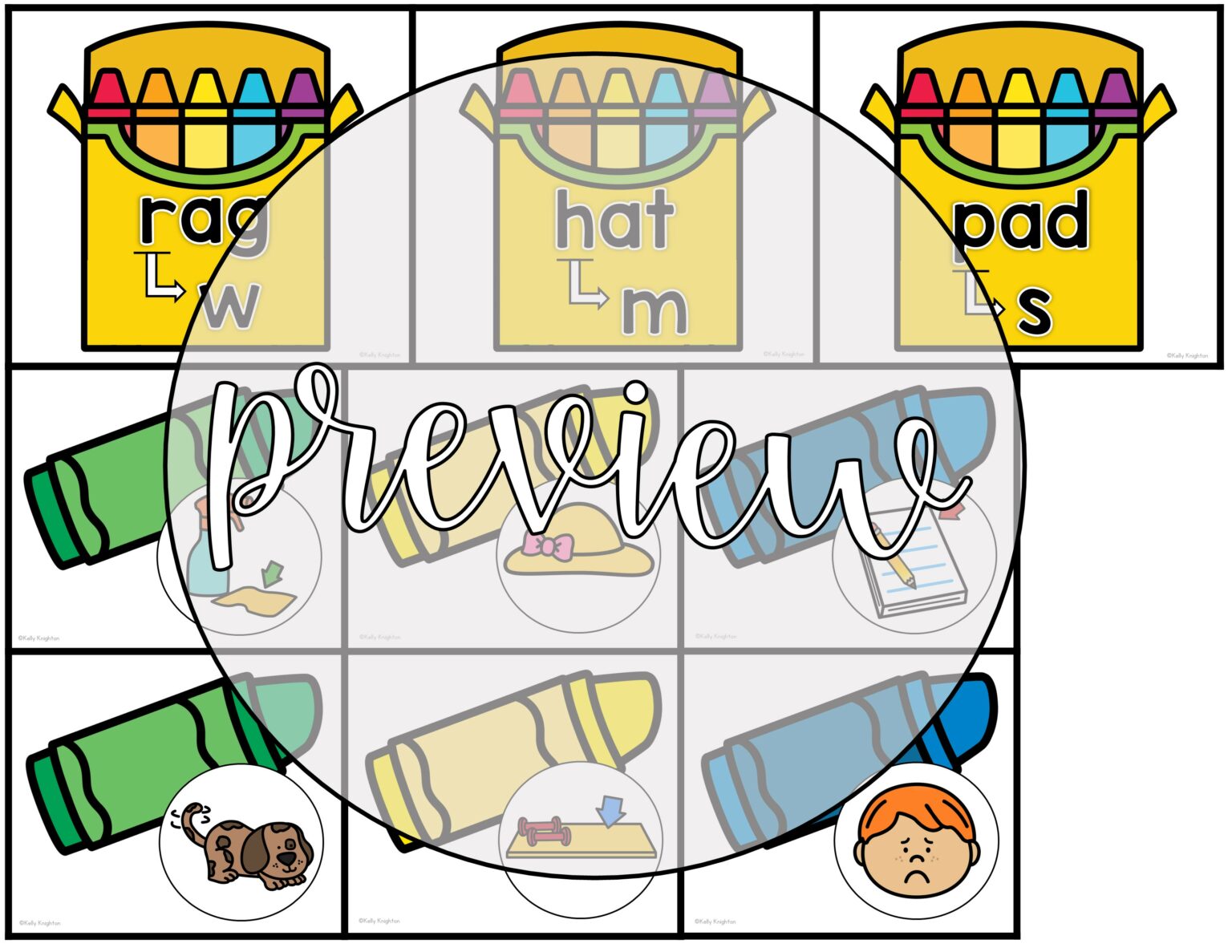 Phoneme Substitution l August Back-to-School Literacy Centers l CVC ...