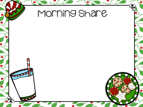Christmas Morning Meeting Editable Templates - Made By Teachers