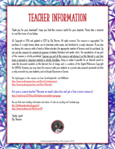 Chemical and Physical Changes Worksheet with Real Life Examples - Made ...