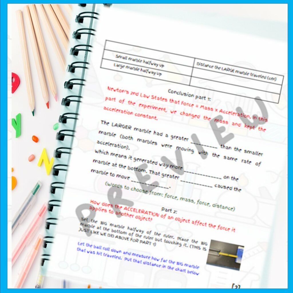 Newton's 2nd Law of Physics Lab | Made By Teachers