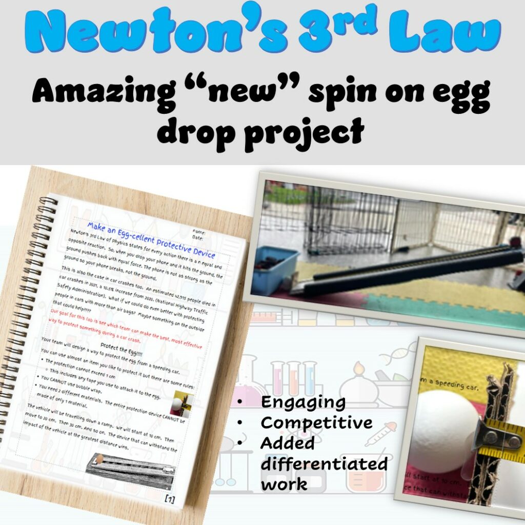Newton's 3rd Law Project -BETTER THAN AND EGG DROP! | Made By Teachers