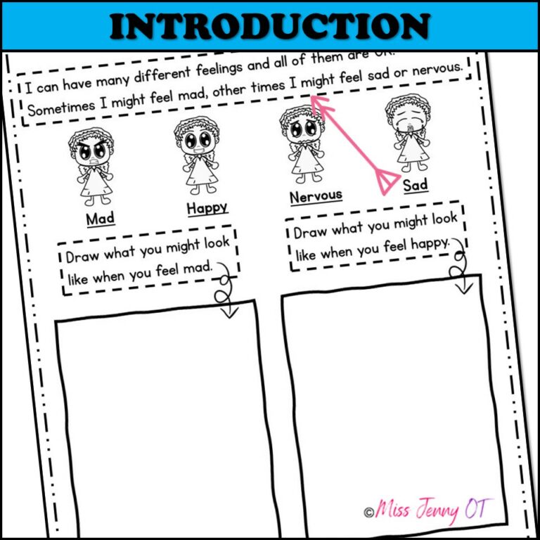 Interoception and Self Regulation Activities My Feelings | Made By Teachers