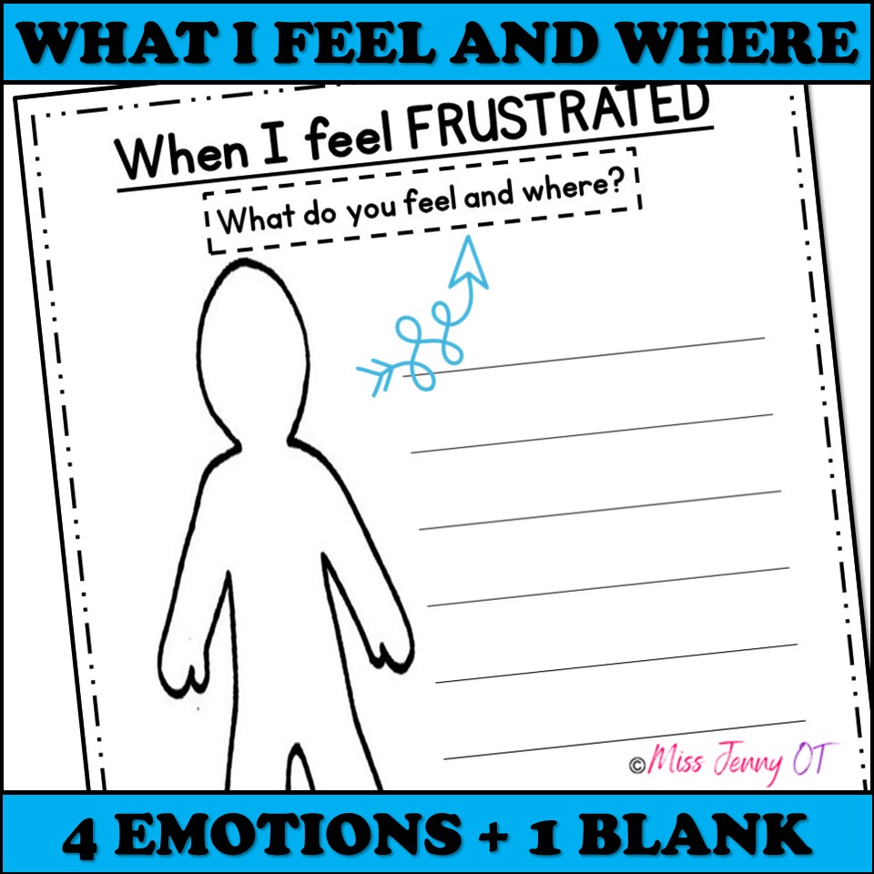Interoception and Self Regulation Activities My Feelings | Made By Teachers