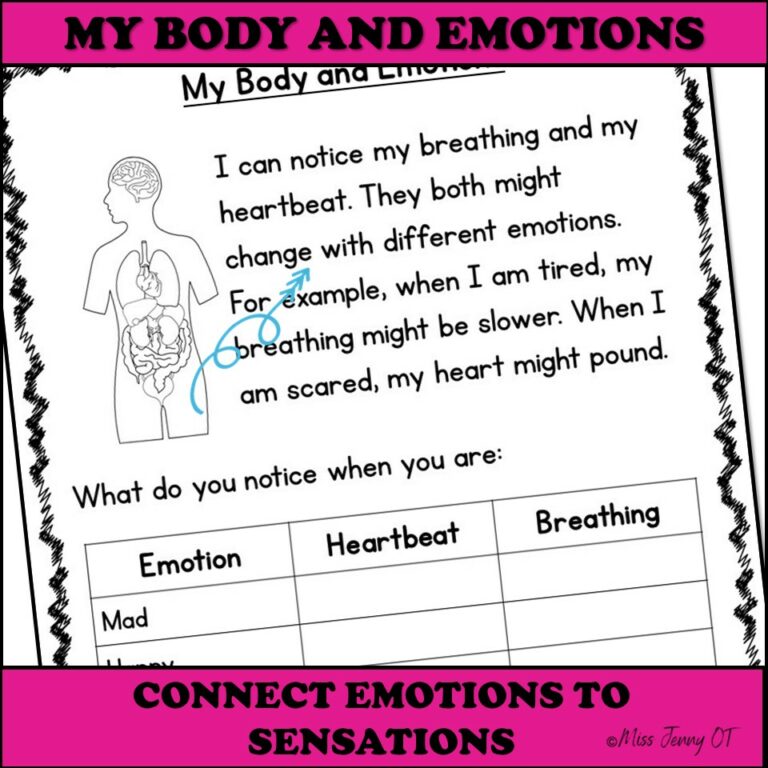 Interoception Activities for Self Regulation - Made By Teachers