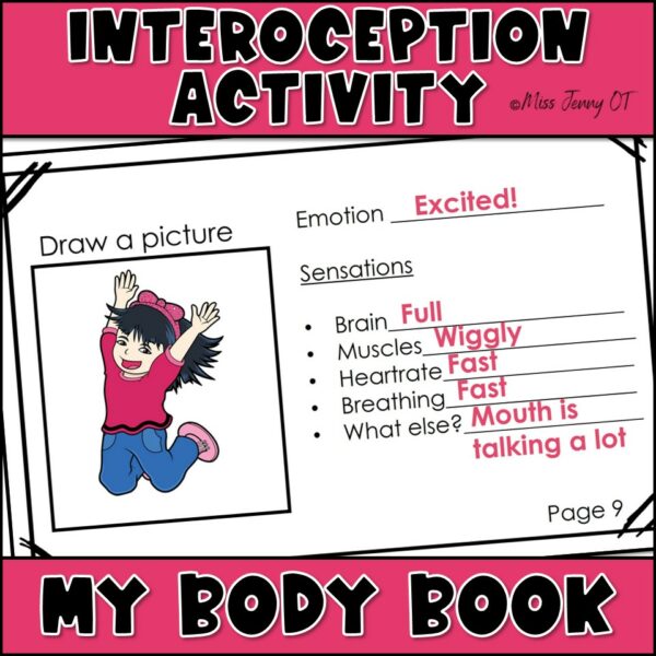 Interoception and Self Regulation Activity My Body Booklet | Made By ...
