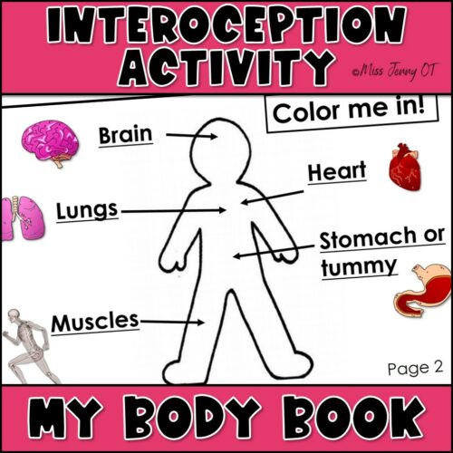 Interoception and Self Regulation Activity My Body Booklet | Made By ...