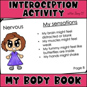 Interoception and Self Regulation Activity My Body Booklet | Made By ...