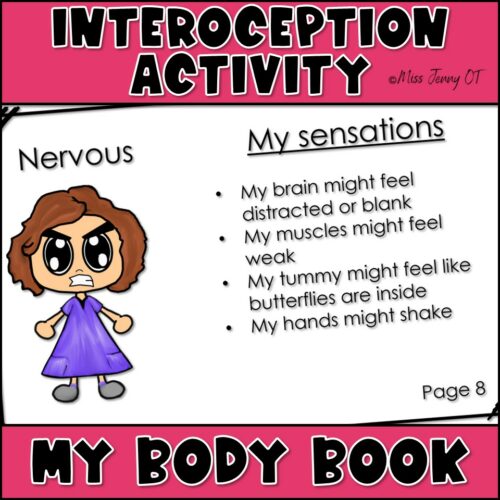 Interoception and Self Regulation Activity My Body Booklet | Made By ...