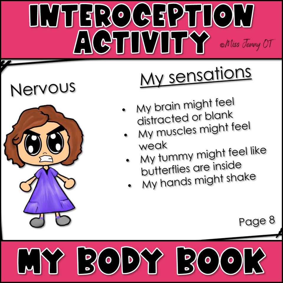 Interoception and Self Regulation Activity My Body Booklet | Made By ...