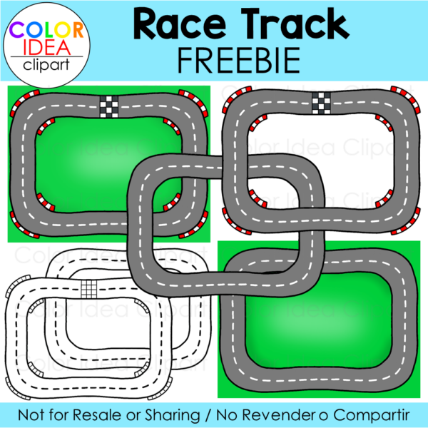 Race Track FREEBIE | Made By Teachers