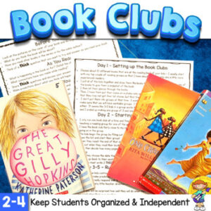 Book Clubs and Lit Circles Organization to Use with Any Book | Made By ...