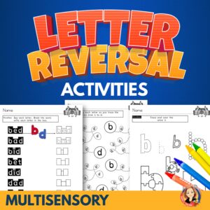 Letter Reversal Activities b, d, p, q, g | Made By Teachers