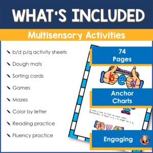 Letter Reversal Activities b, d, p, q, g - Made By Teachers