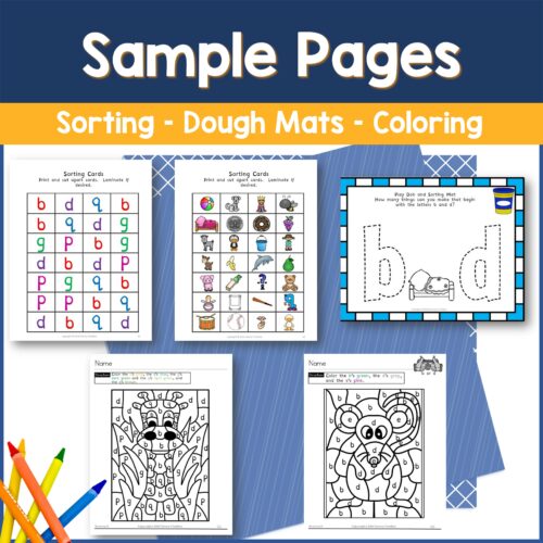 Letter Reversal Activities b, d, p, q, g | Made By Teachers