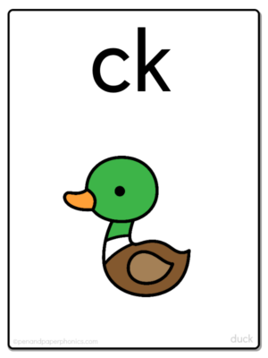 CK Sound and Reading Flashcards | Made By Teachers
