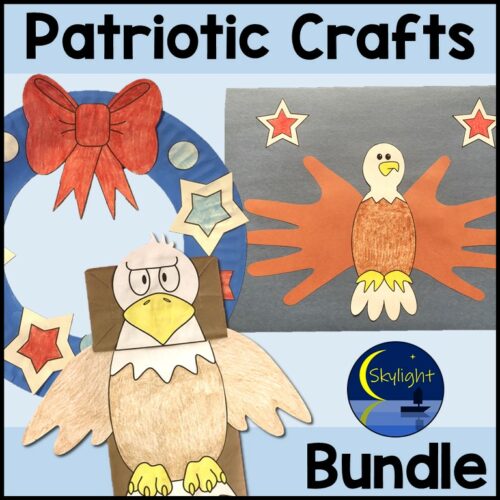 Patriotic Crafts Bundle | Veteran's Day, Fourth of July, Memorial Day ...