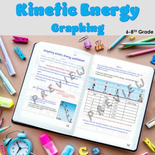 Kinetic Energy Graphing Activity | Made By Teachers