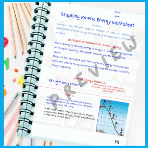 Kinetic Energy Graphing Activity | Made By Teachers