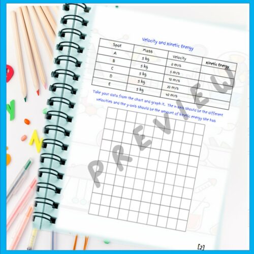 Kinetic Energy Graphing Activity | Made By Teachers