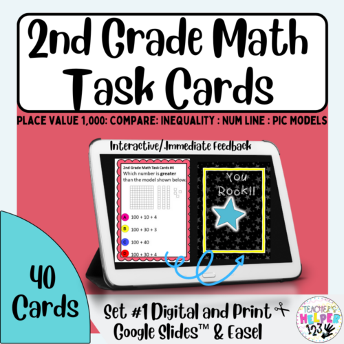 2nd Grade BUNDLE All Math Units | Virtual | Vocab | Anchor Charts ...