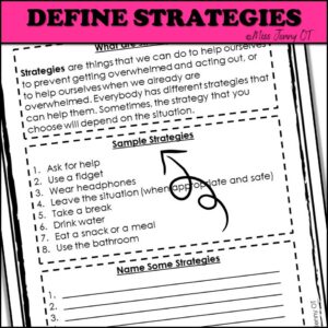Self Regulation Assessment and Strategies - Made By Teachers